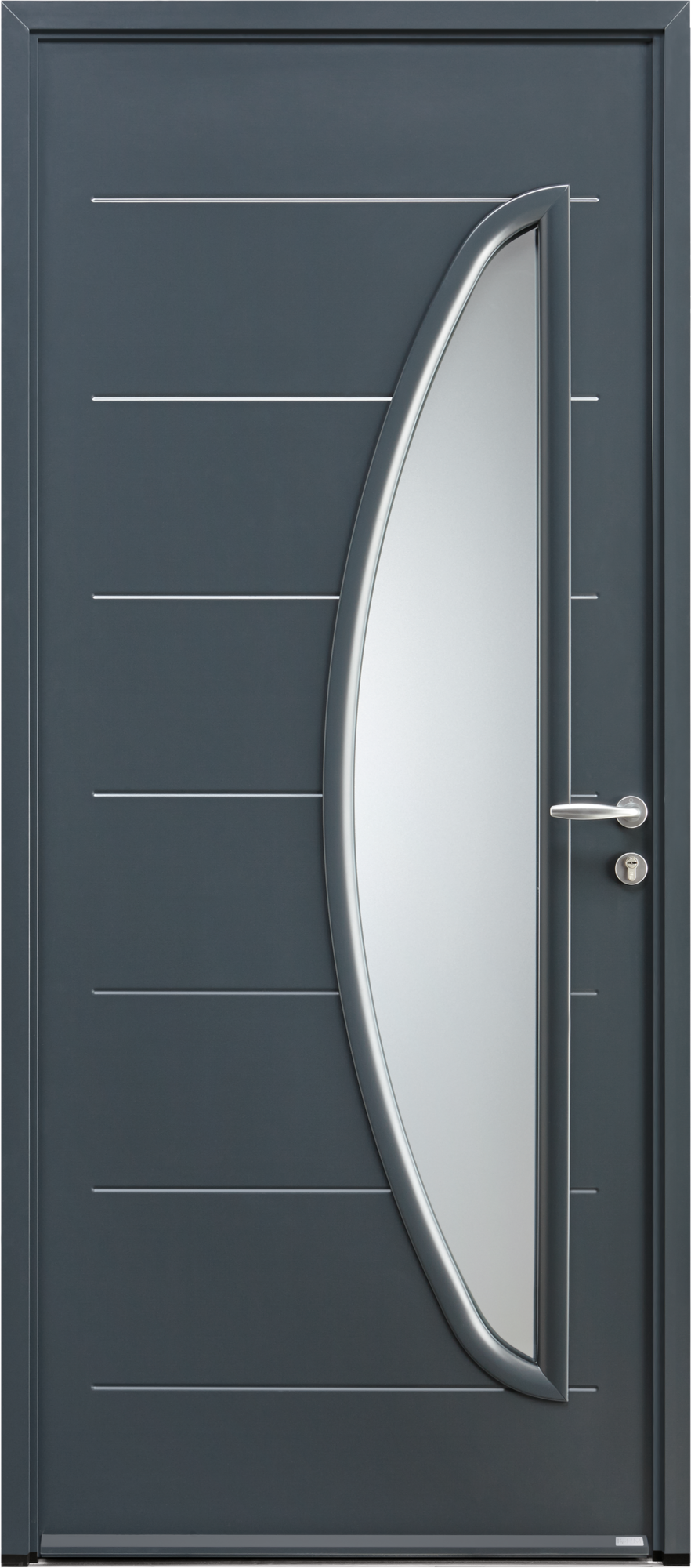 Porte d'entrée contemporaine "Evidence" pour neuf et rénovation | Batiman